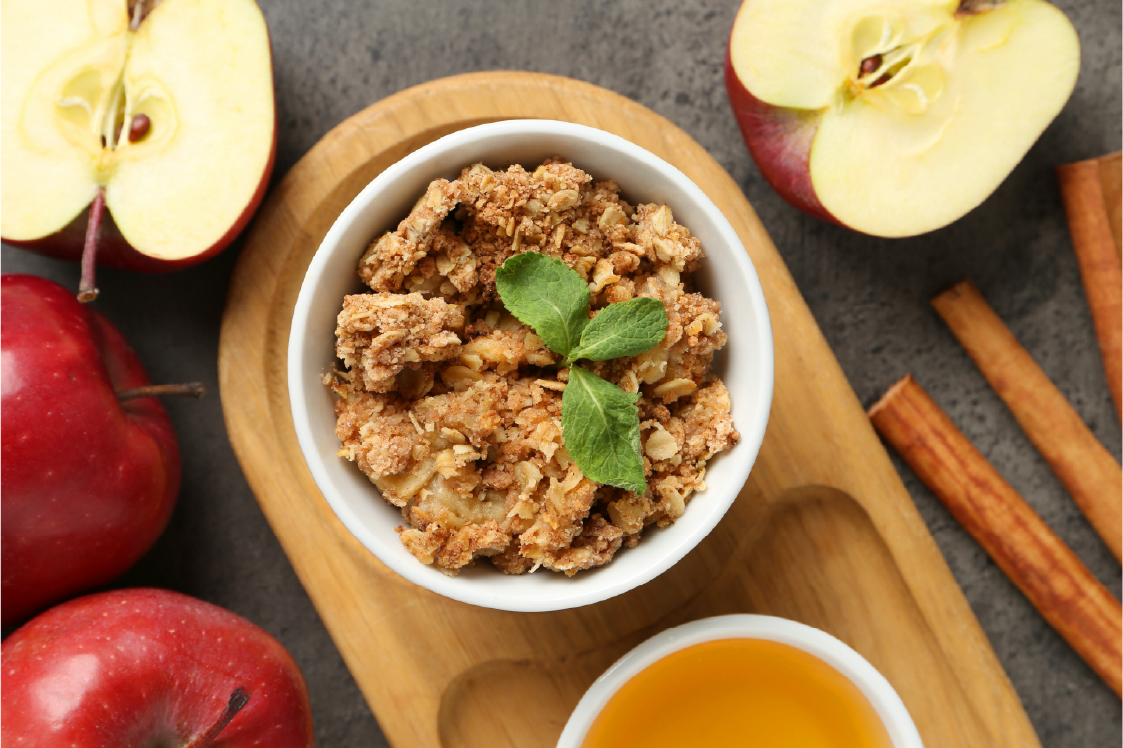 Baked Apple & Oat Crisp - Network for Hope